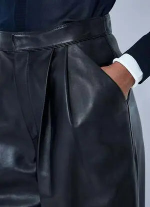 Bottega Veneta Soft Semi Shiny Nappa Trousers