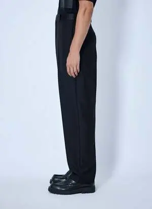 Bottega Veneta Mohair Wool Canvas Trousers