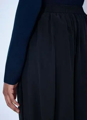 Chloé Fluid Pleated Pants In Crêpe De Chine