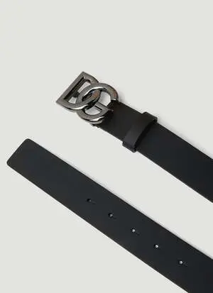 Dolce & Gabbana Logo Plaque Belt