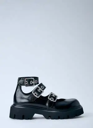 VIVIENNE WESTWOOD Bacchus Mary Jane Shoes - Black