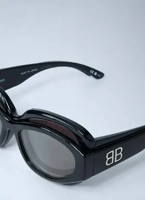 Balenciaga Superbusy Round Sunglasses
