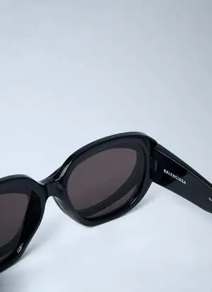 Balenciaga Superbusy Round Sunglasses