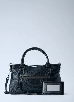 Balenciaga Le City First Handbag - Black