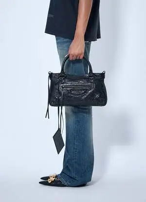Balenciaga Le City First Handbag - Black
