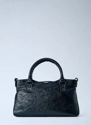 Balenciaga Le City First Handbag - Black