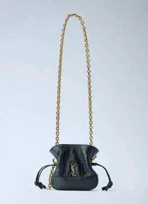 Saint Laurent Jamie Chain Belt Bag - Black