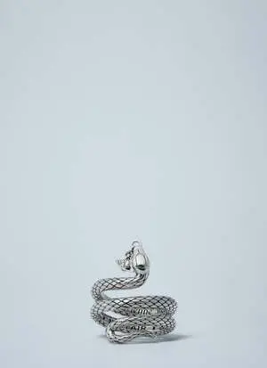 VIVIENNE WESTWOOD Tone Snake Ring - Silver
