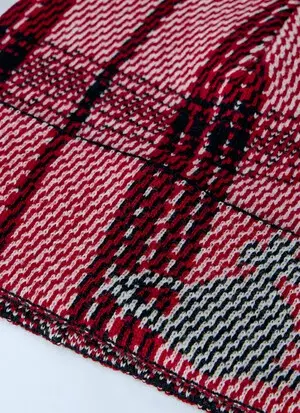 VIVIENNE WESTWOOD Check Knit Beanie