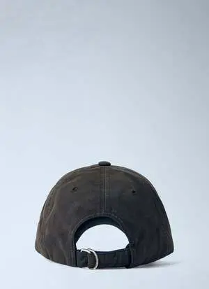 Acne Studios Washed Fabric Logo Baseball Cap