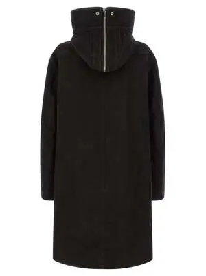 Rick Owens Megaparka' Oversized Cotton Twill Parka