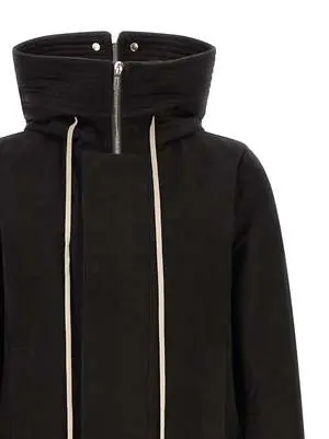 Rick Owens Megaparka' Oversized Cotton Twill Parka