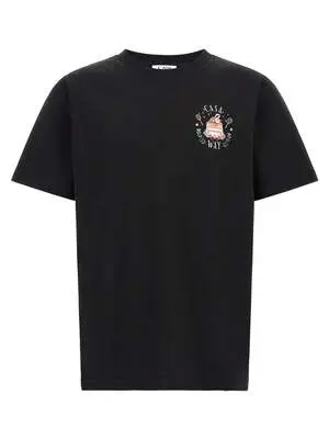 Casablanca T-shirt With 'casa Way' Print - Black