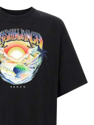 Casablanca Airspray' Print T-shirt