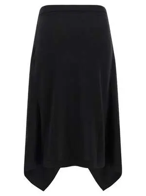LEMAIRE Button Asymmetrical Skirt