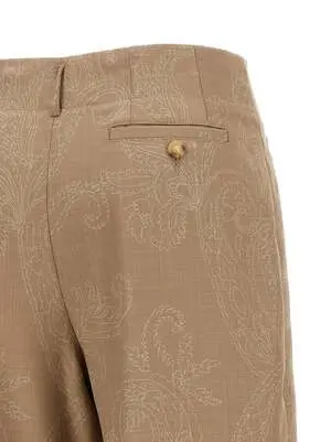 Etro Paisley Jacquard Pants