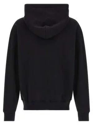 Palm Angels Logo Print Cotton Hoodie