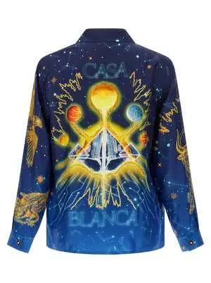 Casablanca Astrology' Shirt - Blue