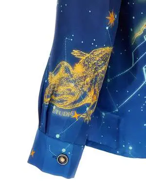 Casablanca Astrology' Shirt - Blue