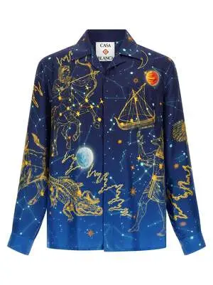 Casablanca Astrology' Shirt - Blue