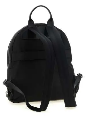Kiton Backpack With Logo Detail - Black