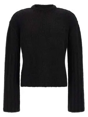 Rick Owens Silk And Cashmere Sweater - Black