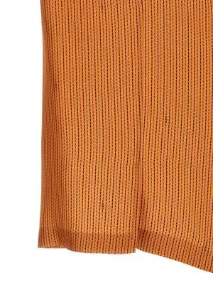Fendi Selleria' Stitching Silk Shirt