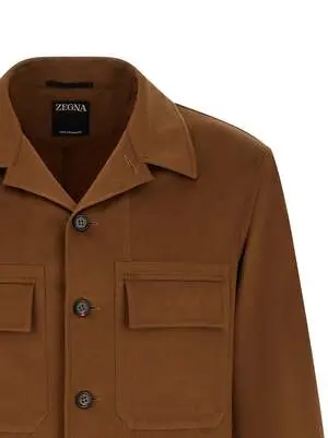 Zegna Oasis Cashmere Overshirt