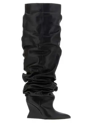 Balmain Cuissardes Leather - Black