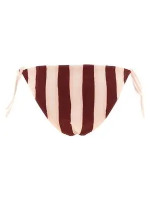 Fendi Pequin Reversible Bikini Bottoms - Multicolor
