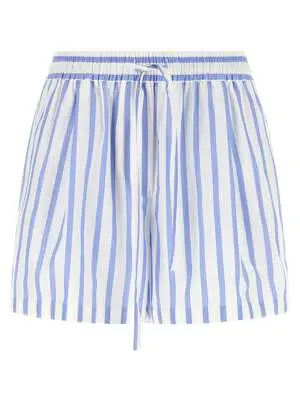 Dolce & Gabbana Striped Bermuda Shorts - Blue