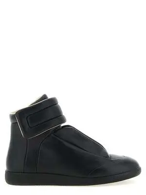 MAISON MARGIELA Future Leather Sneakers - Black