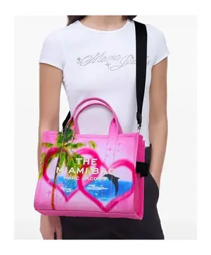 Marc Jacobs Printed Handbag - Pink