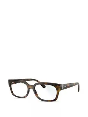 VOGUE EYEWEAR Tortoiseshell-effect Rectangle-frame Glasses - Brown