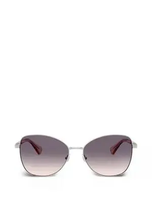 RALPH EYEWEAR Butterfly-frame Sunglasses - Silver