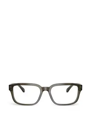 Emporio Armani Square-frame Glasses - Grey