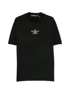 Karl Lagerfeld Crew-neck Cotton T-shirt