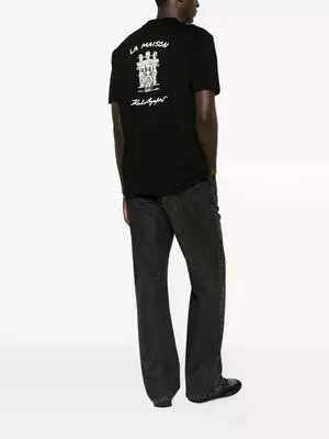 Karl Lagerfeld Crew-neck Cotton T-shirt