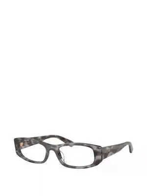 VOGUE Tortoiseshell-pattern Rectangle-frame Glasses