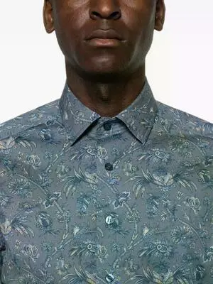 Etro Paisley-print Long-sleeve Shirt