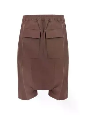 Rick Owens Pods Low-crotch Shorts - Brown