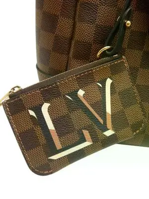 LOUIS VUITTON 2020 Damier Ebene Belmont Pm Satchel - Black