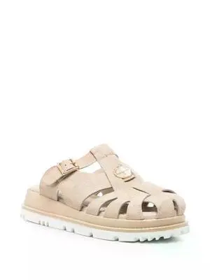 SERGIO MORETTI FIRENZE Buckle-fastening Cut-out Sandals