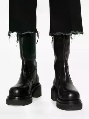 Rick Owens Bolan Cropped Raw-cut Jeans