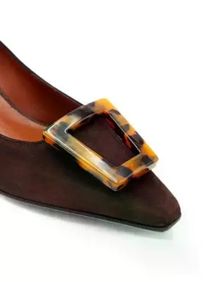 FESTA MILANO Tortoiseshell-effect Tapered Pumps