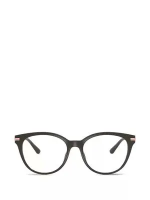 Michael Kors Tortola Round-frame Glasses - Black