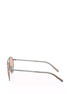 Brunello Cucinelli Carlito B. Round-frame Sunglasses