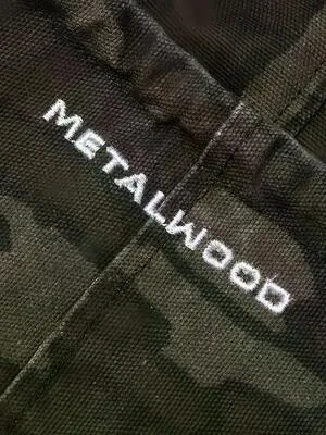METALWOOD STUDIO Camo-print Zip-up Hoodie