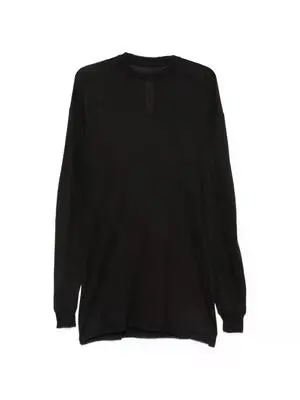 Rick Owens Long Sleeve Crewneck Sweater