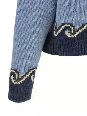 Alanui Jacquard-knit Sweater